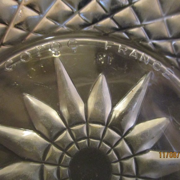 Arcoroc France | Accents | Arcoroc France Crystal 6 Saladfruit Rare ...